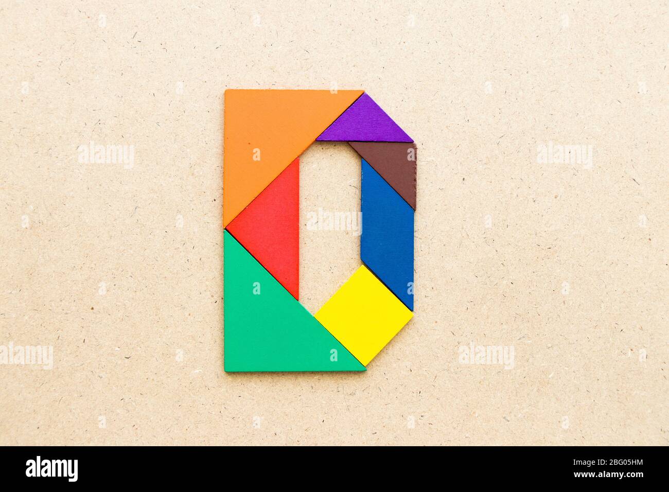 Tangram alphabet Banque de photographies et d’images à haute résolution ...