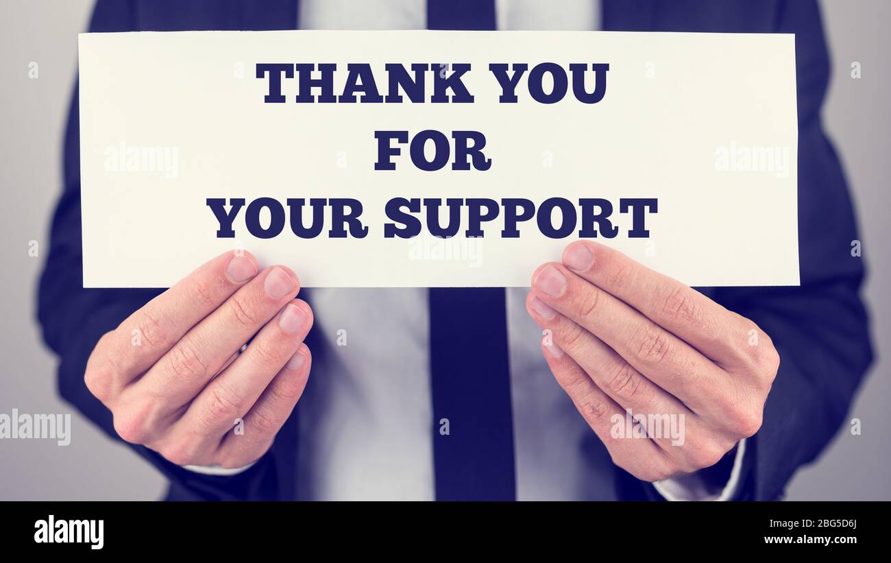 Merci pour votre signe de don Banque de photographies et d’images à ...