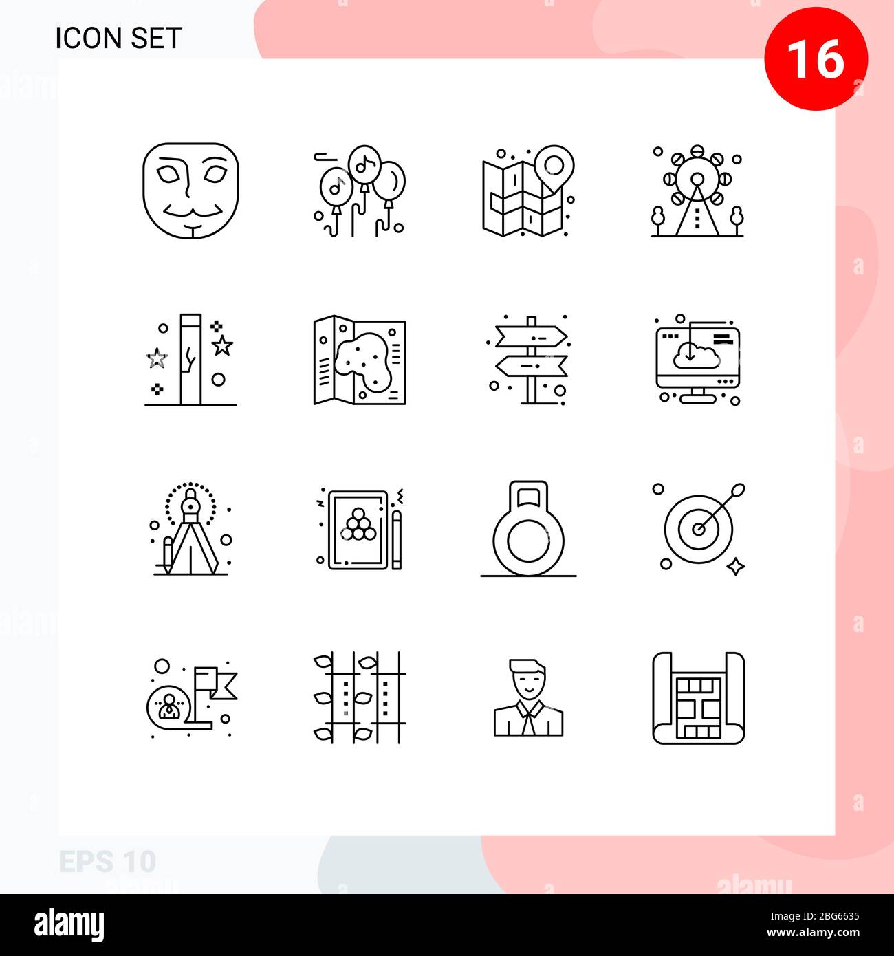 Pictogrammes loisirs Banque de photographies et d’images à haute ...