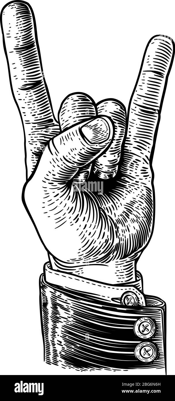 Musique heavy metal Banque d'images vectorielles - Alamy