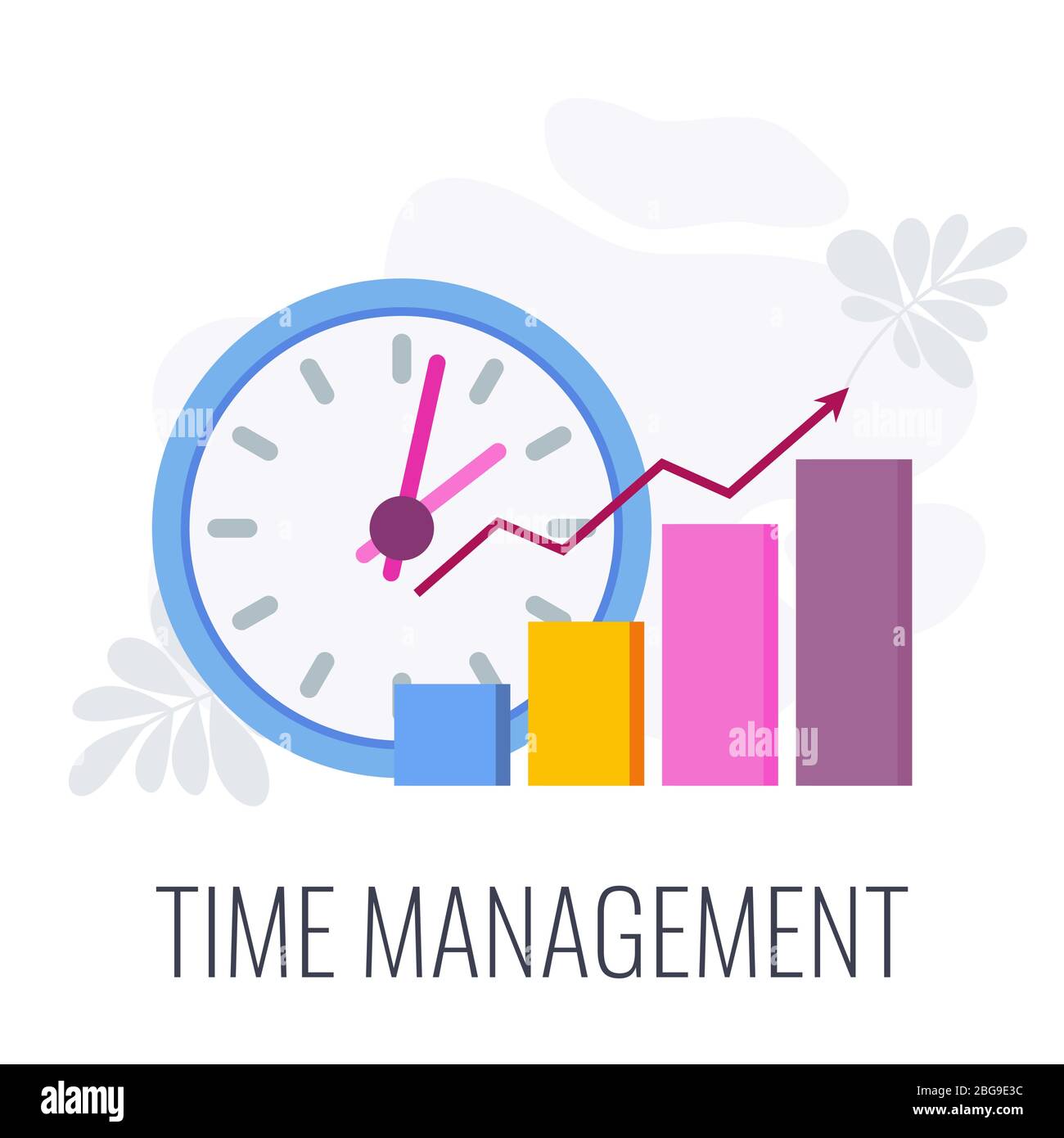 Pictogramme des infographies de la planification et de la gestion du ...