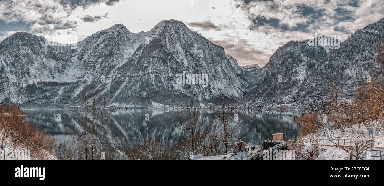 Beautiful alps view from dachstein mountain Banque de photographies et ...