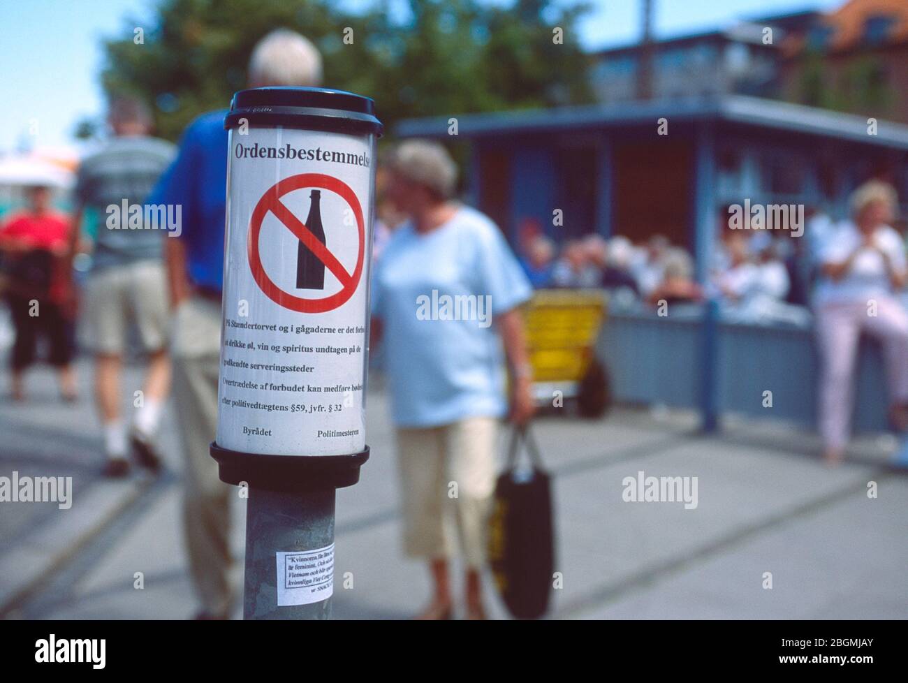 Panneau d'interdiction pour l'alcool Banque de photographies et d ...