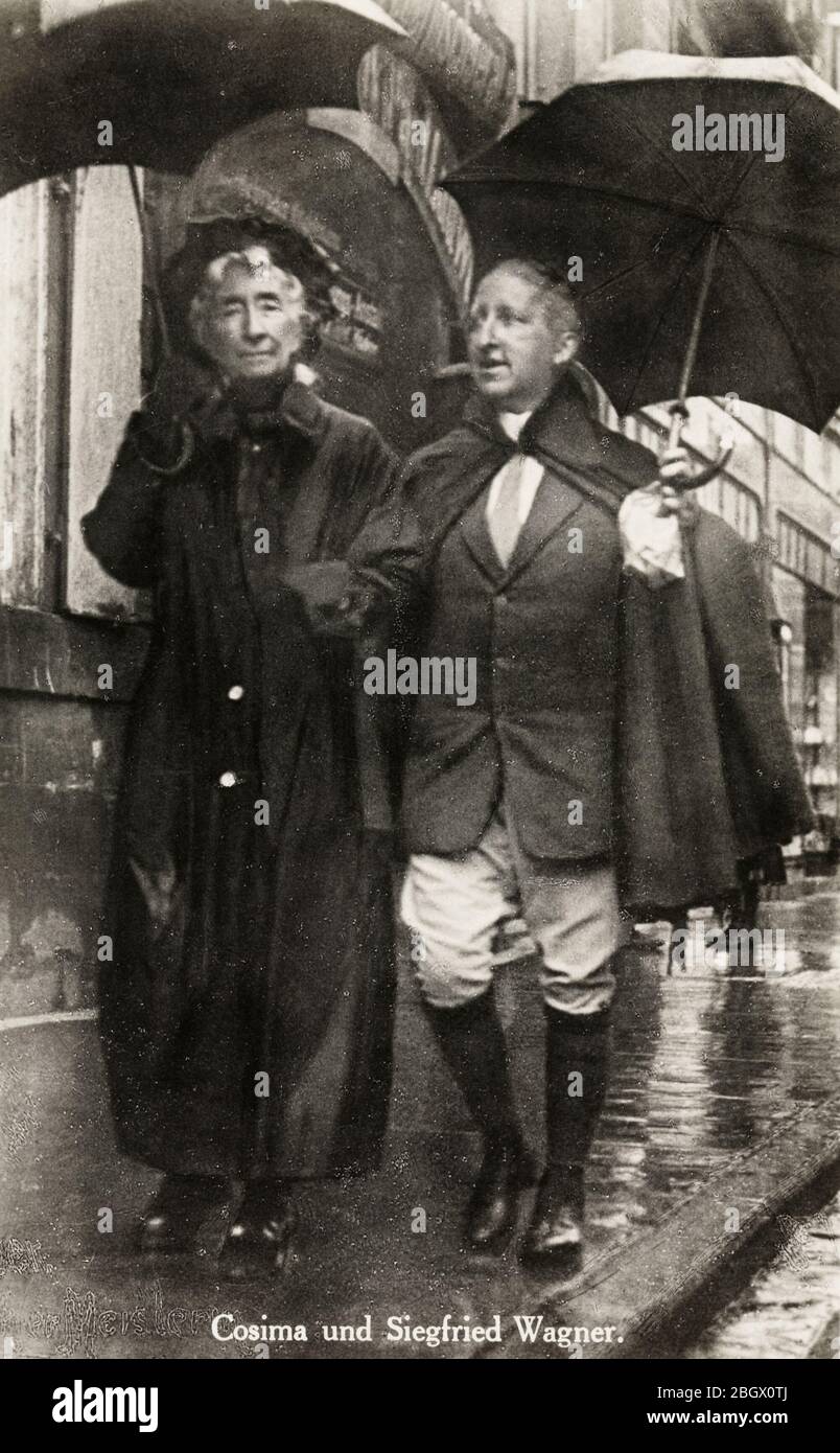 Cosima wagner Banque de photographies et d’images à haute résolution ...