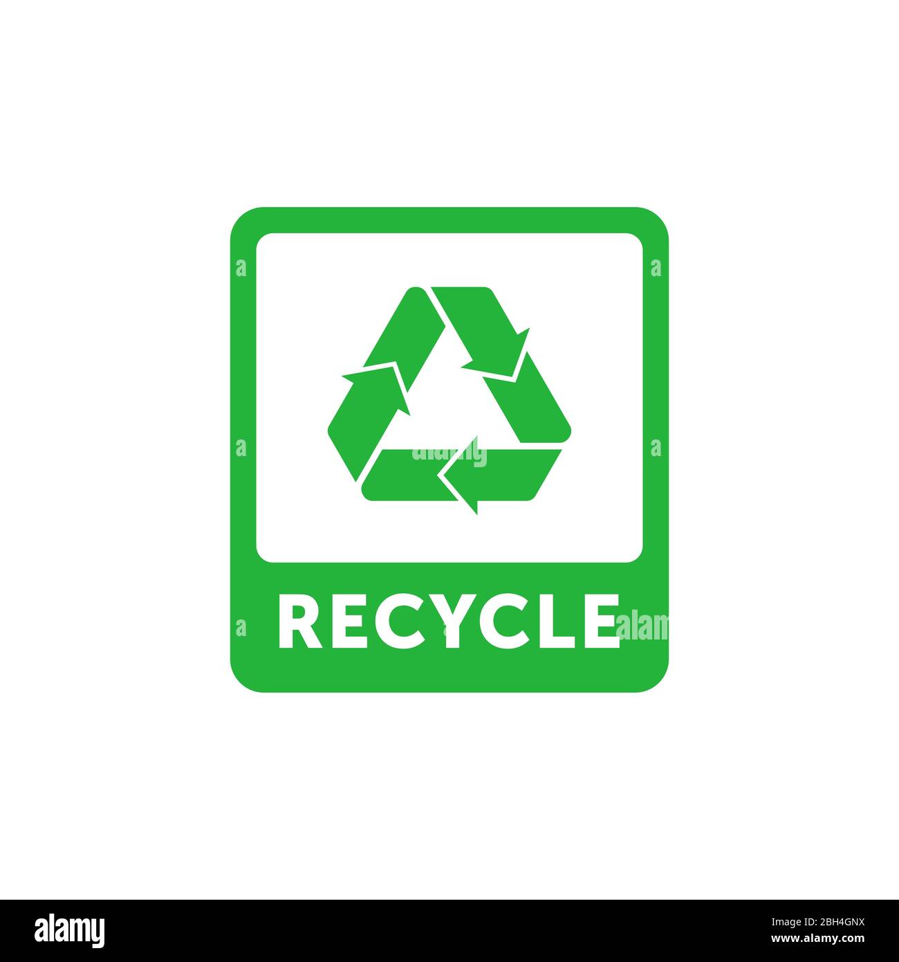 Logo de recyclage mobius Banque d'images vectorielles - Alamy