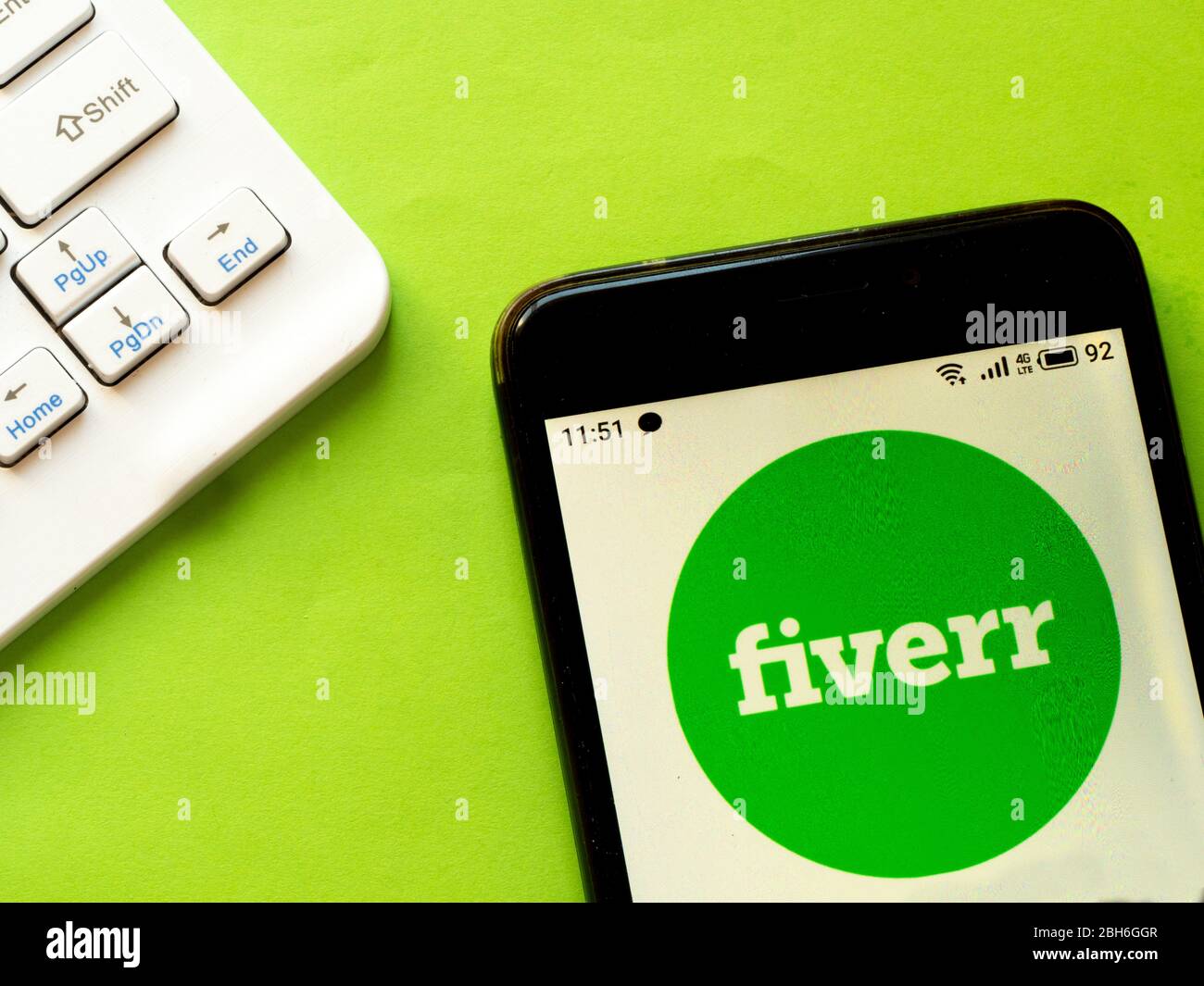 Logo fiverr Banque de photographies et d’images à haute résolution - Alamy