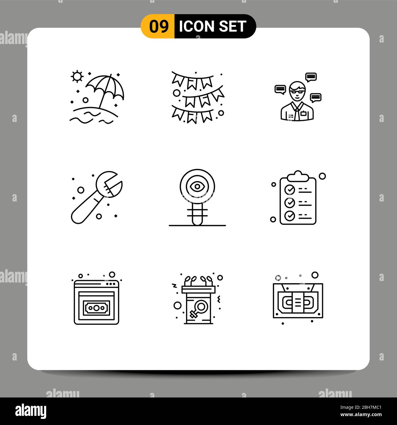 Pictogrammes plomberie Banque de photographies et d’images à haute ...