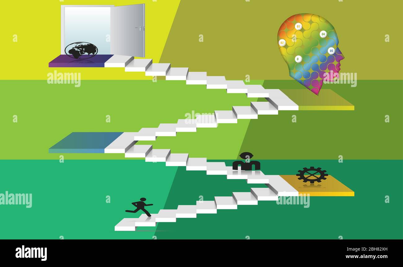 Objectifs cartoon Banque d'images vectorielles - Alamy