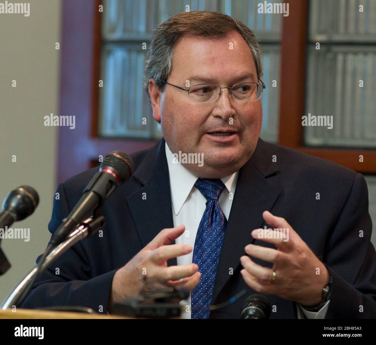 Austin Texas Etats-Unis, 12 avril 2010:Jose Reyes Ferriz, maire de ...