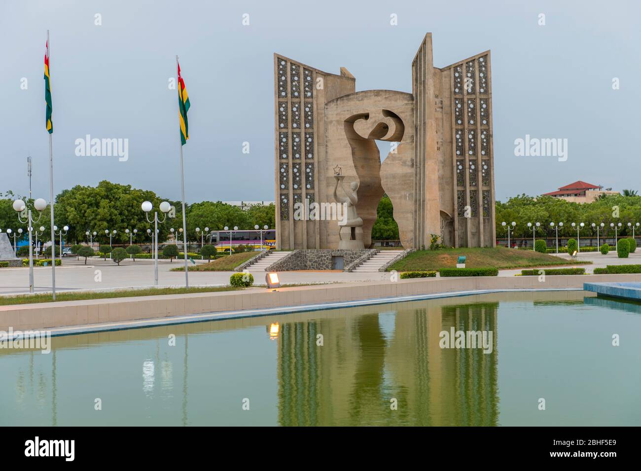 Le monument de l'indépendance à Lomé, Togo Photo Stock - Alamy