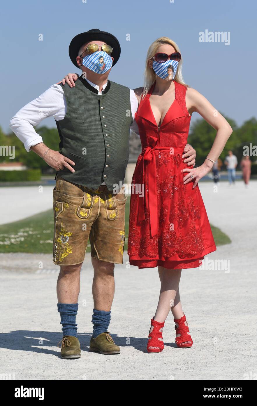 Munich, Allemagne. 25 avril 2020. Le directeur général d'Angermaier ...