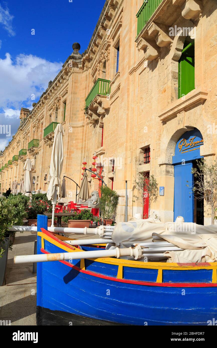 Pinto Wharf Valletta Malta Europe Banque d'image et photos - Alamy