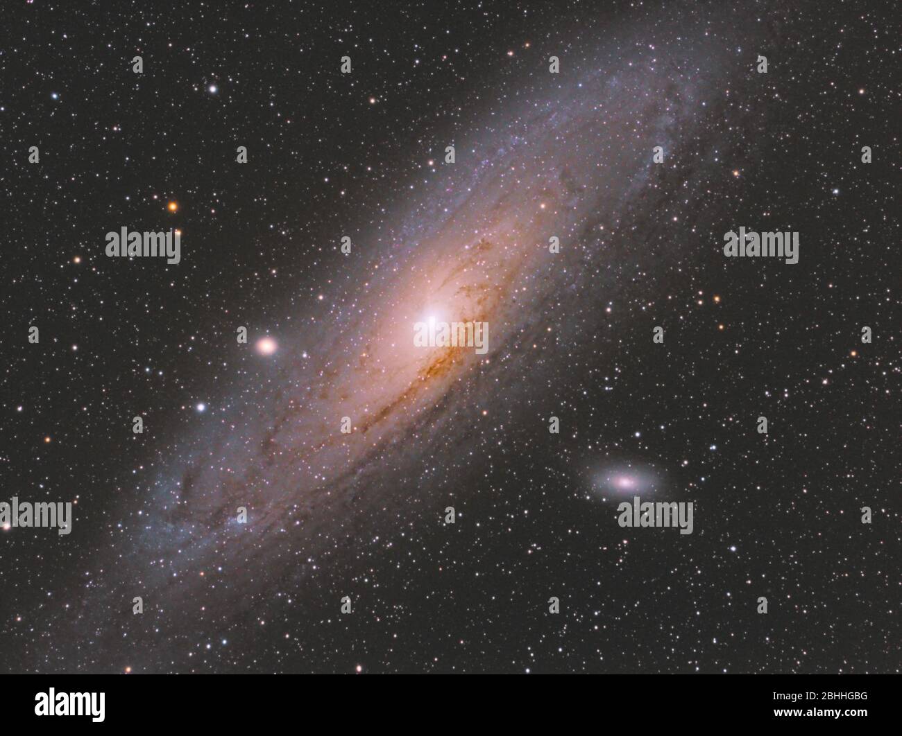 M31 andromeda galaxy Banque de photographies et d’images à haute ...