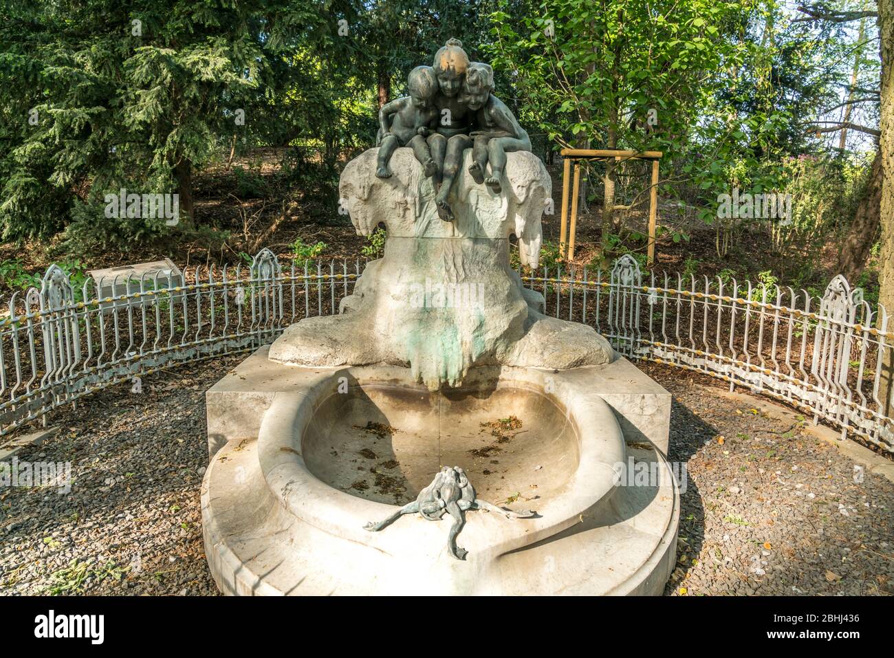 Fairy tale fountain Banque de photographies et d’images à haute ...