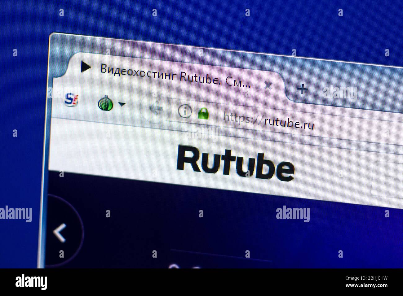 Rutube ru Banque de photographies et d’images à haute résolution - Alamy