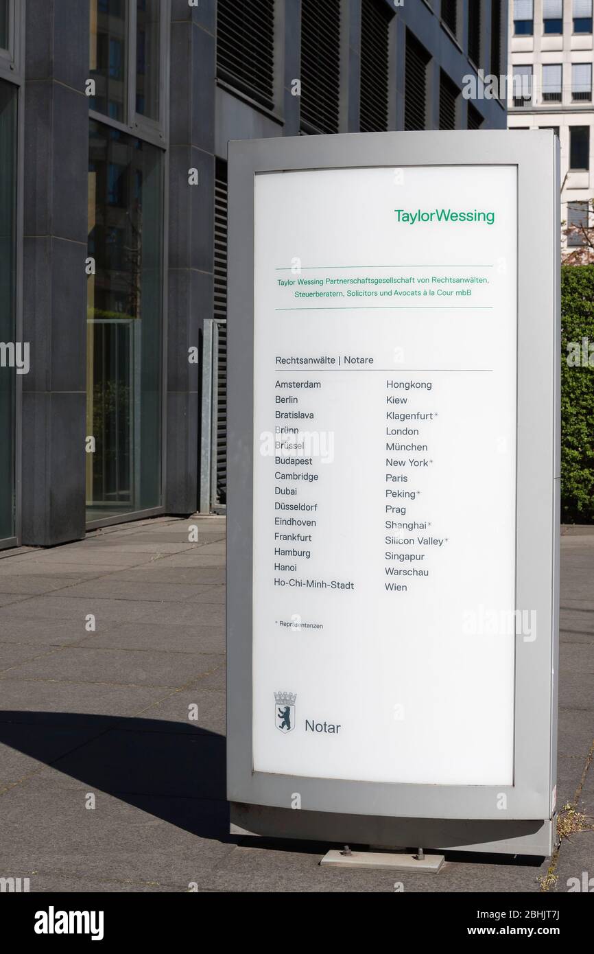 Taylor wessing immeuble bureau bureaux Banque de photographies et d ...