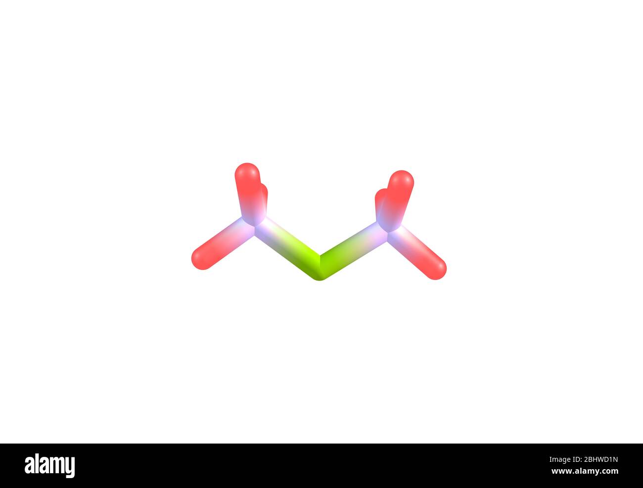 Dimethyl ether molecule Banque de photographies et d’images à haute ...