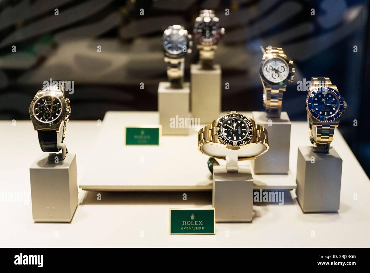 Rolex window display Banque de photographies et d’images à haute ...