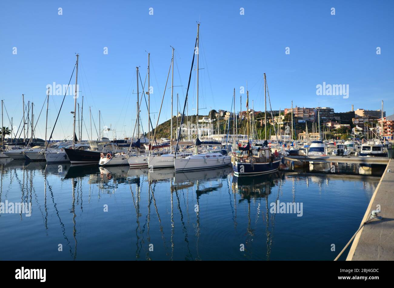 Port de mazarron murcia Banque de photographies et d’images à haute ...