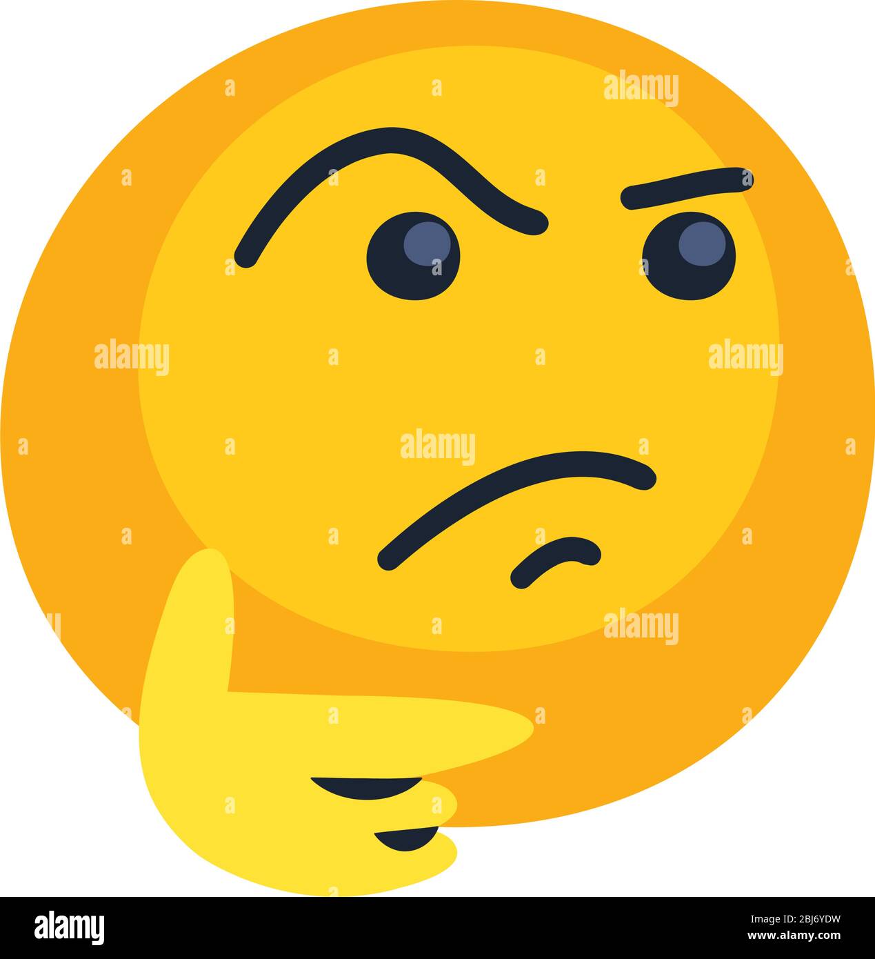 Penser emoji Banque de photographies et d’images à haute résolution - Alamy