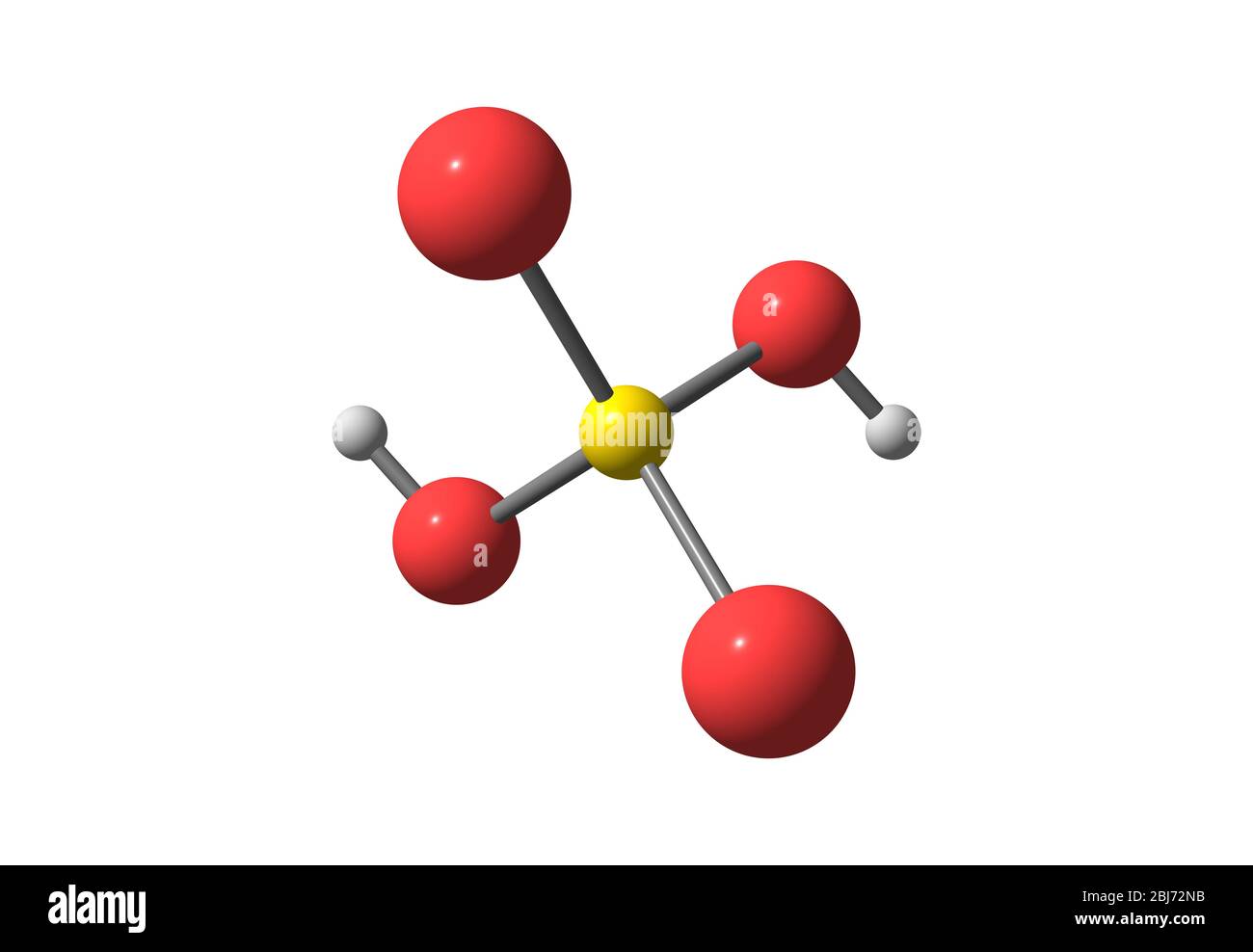 Acide sulfurique concentré Banque d'images détourées - Alamy