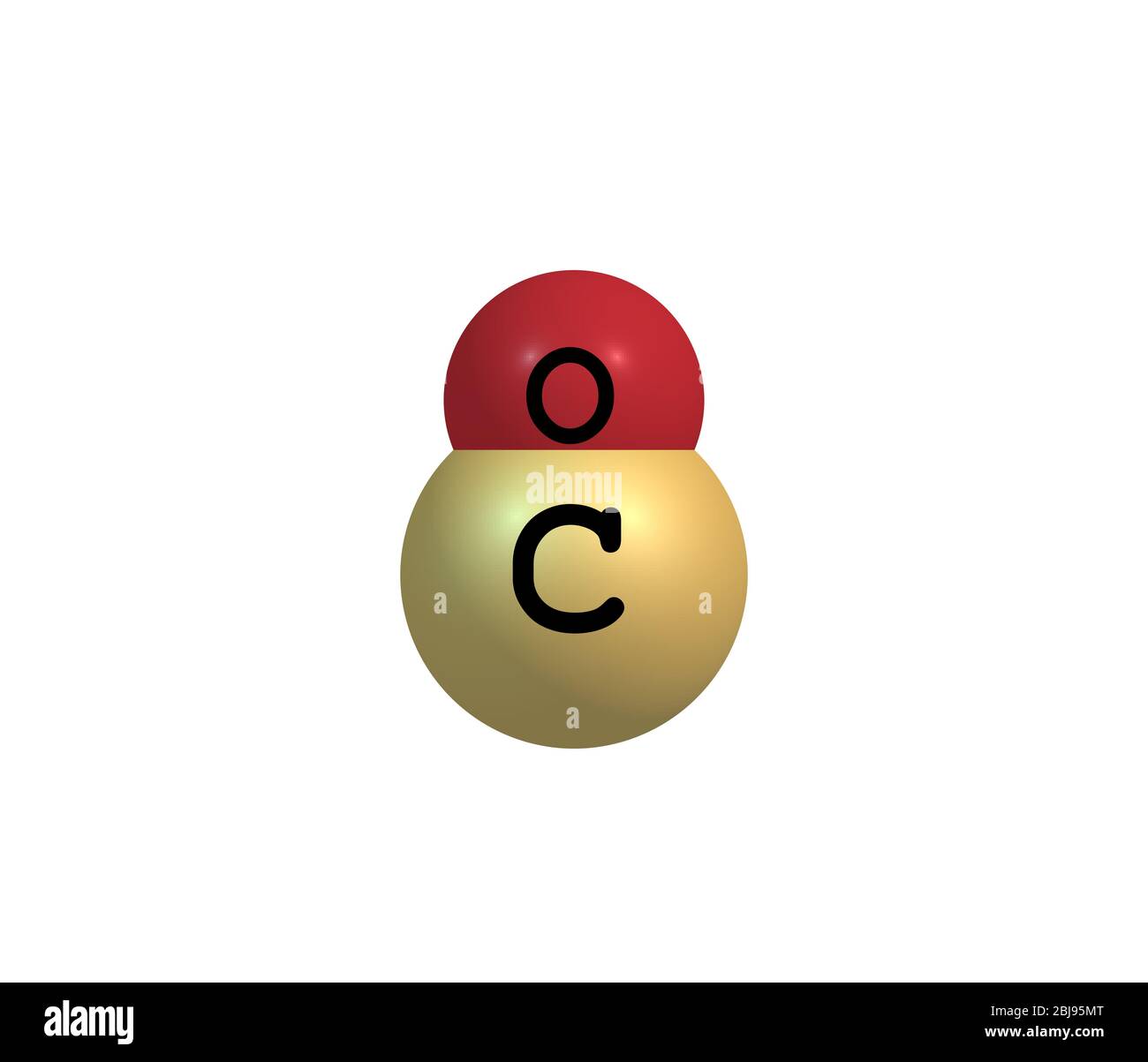 Molécules de monoxyde de carbone Banque de photographies et d’images à ...