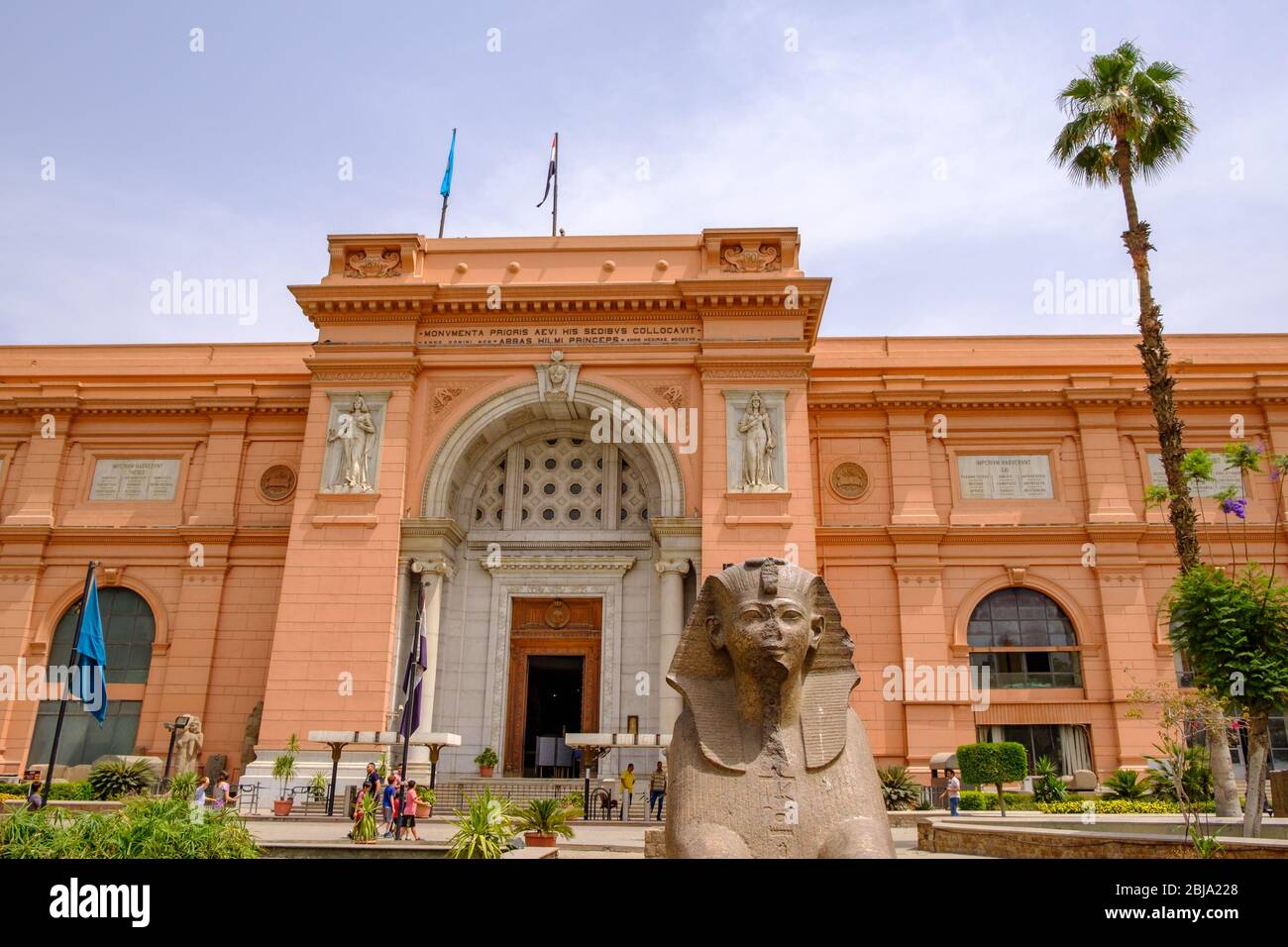Le Caire / Egypte - 25 mai 2019: Le Musée des Antiquités égyptiennes ...
