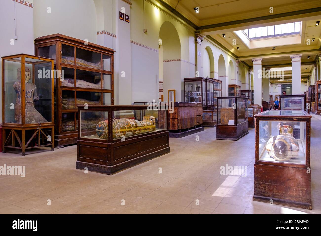 Le Caire / Egypte - 25 mai 2019: Intérieur du Musée des Antiquités ...