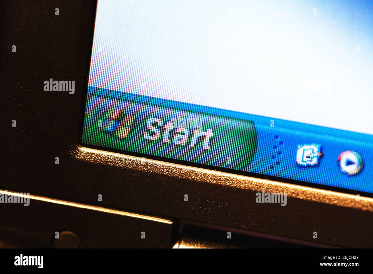 Microsoft windows xp start button Banque de photographies et d’images à ...