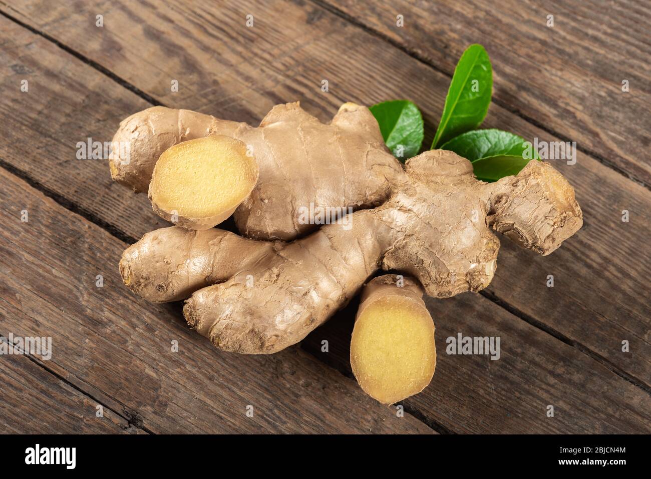Rhizome de gingembre frais Banque de photographies et d’images à haute ...