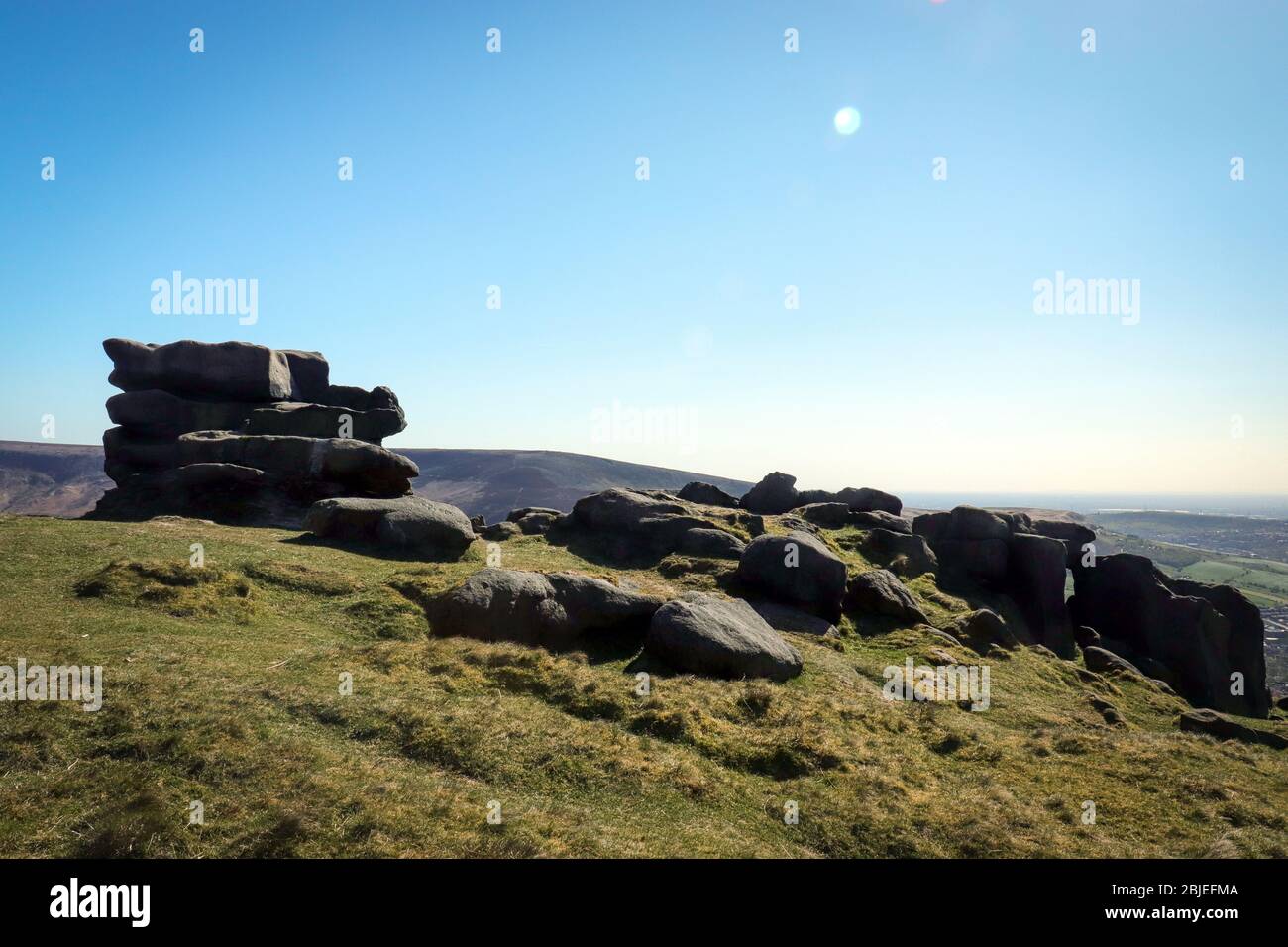 Paysage de campagne rocheuse Banque de photographies et d’images à ...
