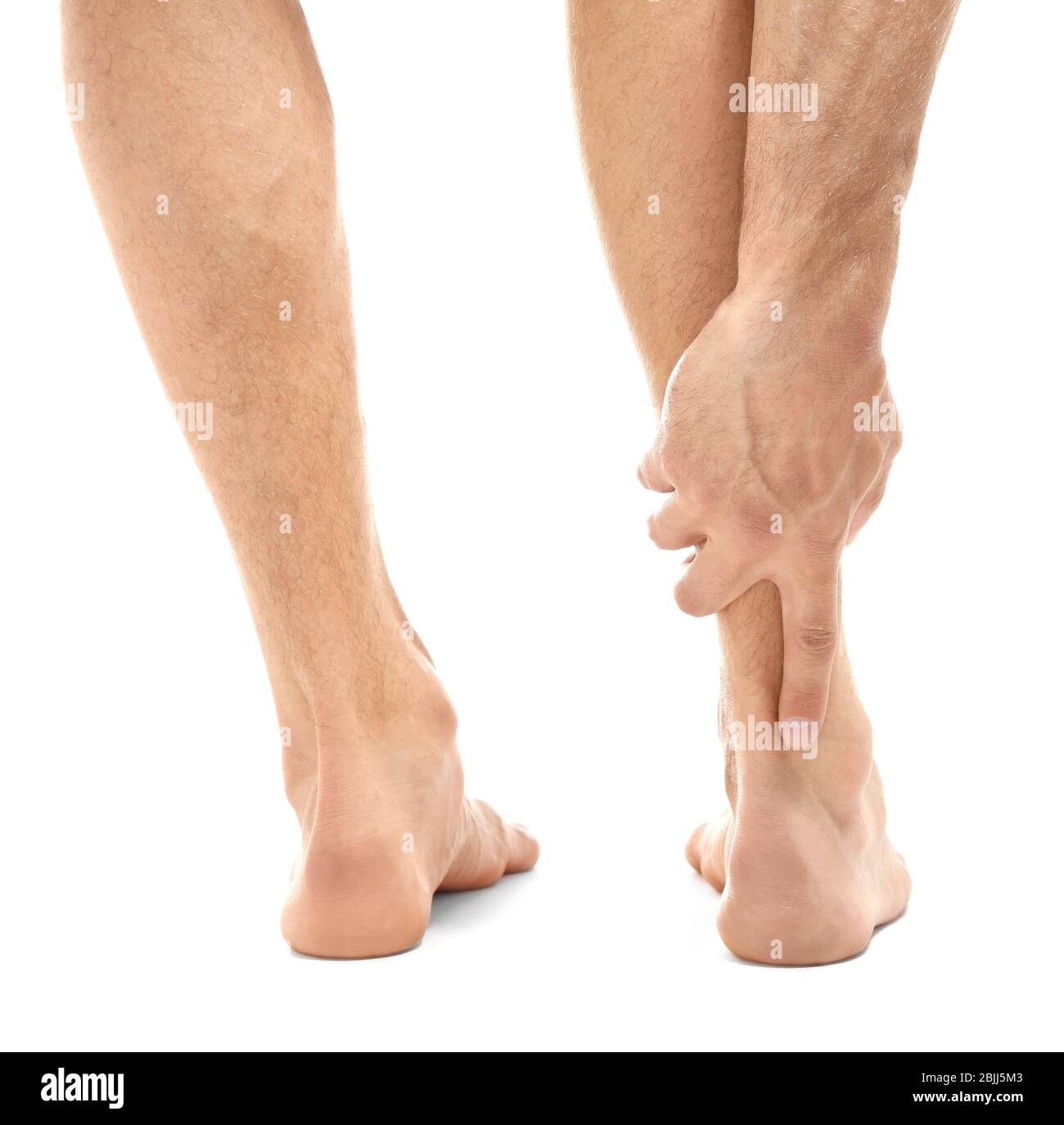 Traitement des spasmes musculaires Banque d'images détourées - Alamy