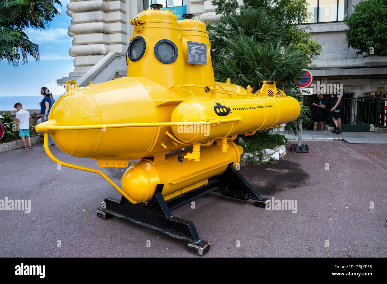 Oceanographic museum monaco submarine Banque de photographies et d ...