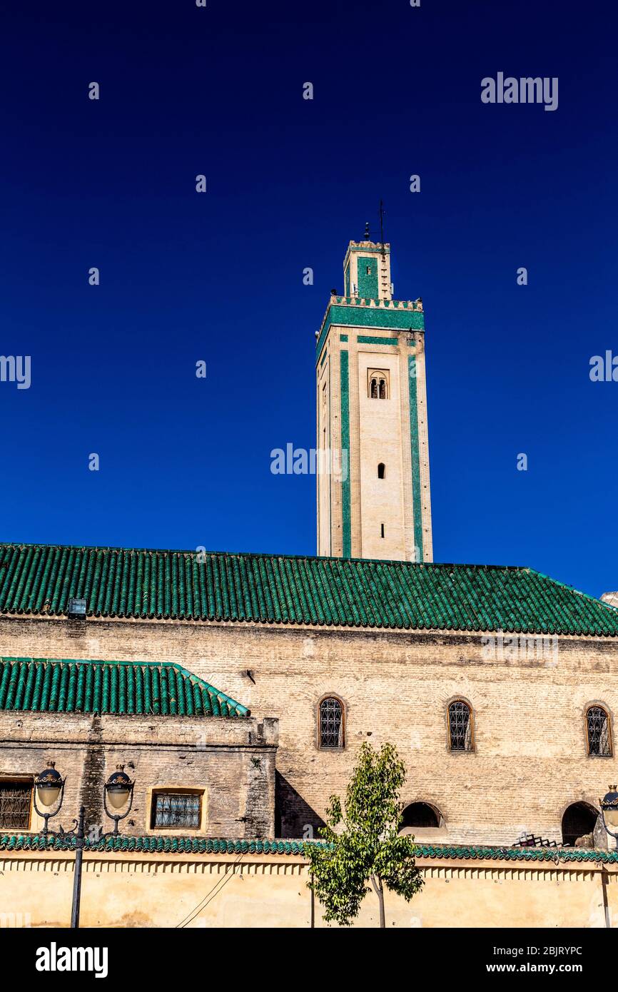 Minaret fez maroc Banque de photographies et d’images à haute ...