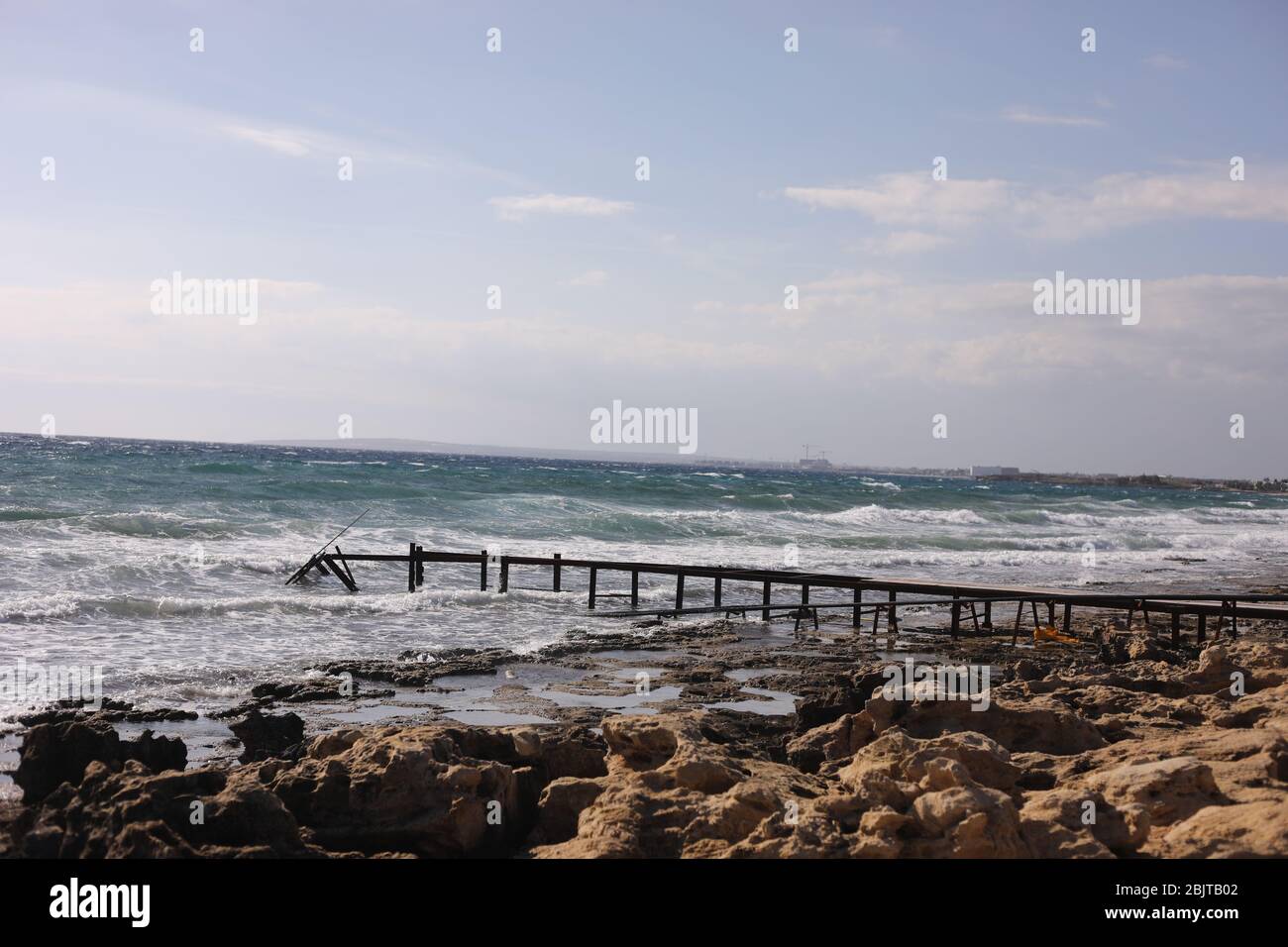 Plage Ponton Banque d'image et photos - Alamy