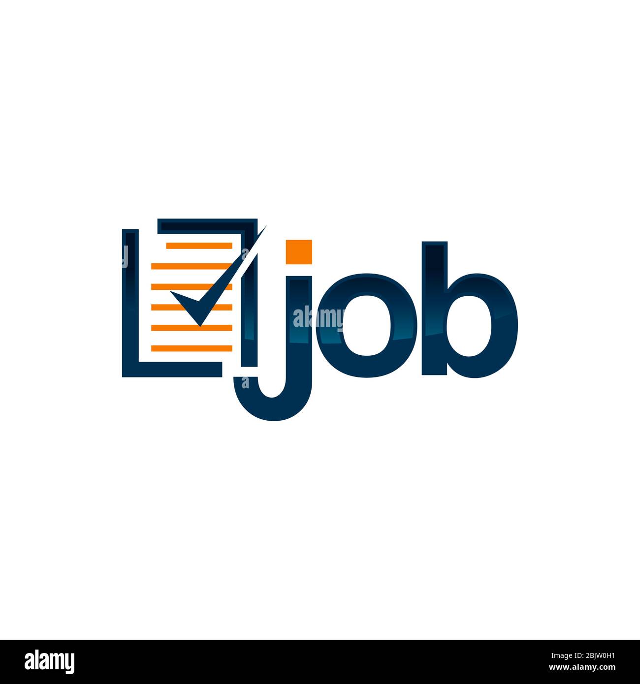 Logo du travail symbole Illustration de conception vectorielle Image ...