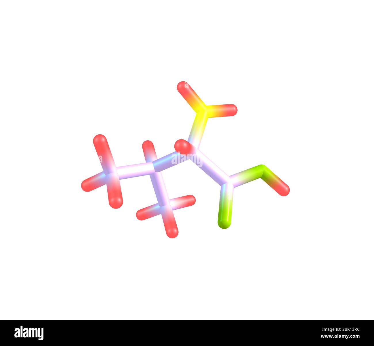 Formule chimique de la valine Banque de photographies et d’images à ...