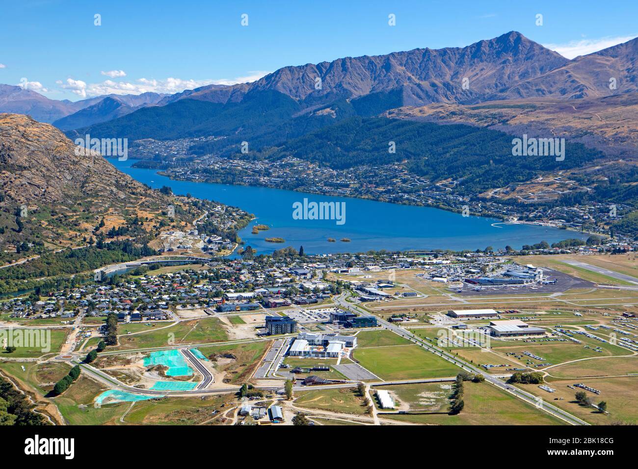 Queenstown airport Banque de photographies et d’images à haute ...
