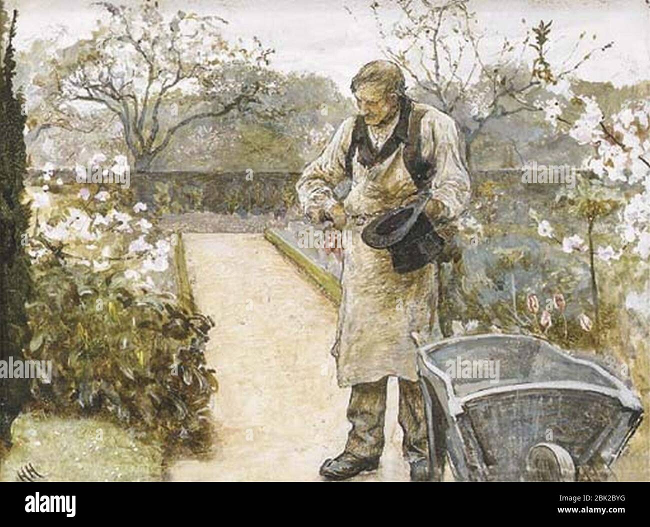 Sir hubert von herkomer Banque de photographies et d’images à haute ...