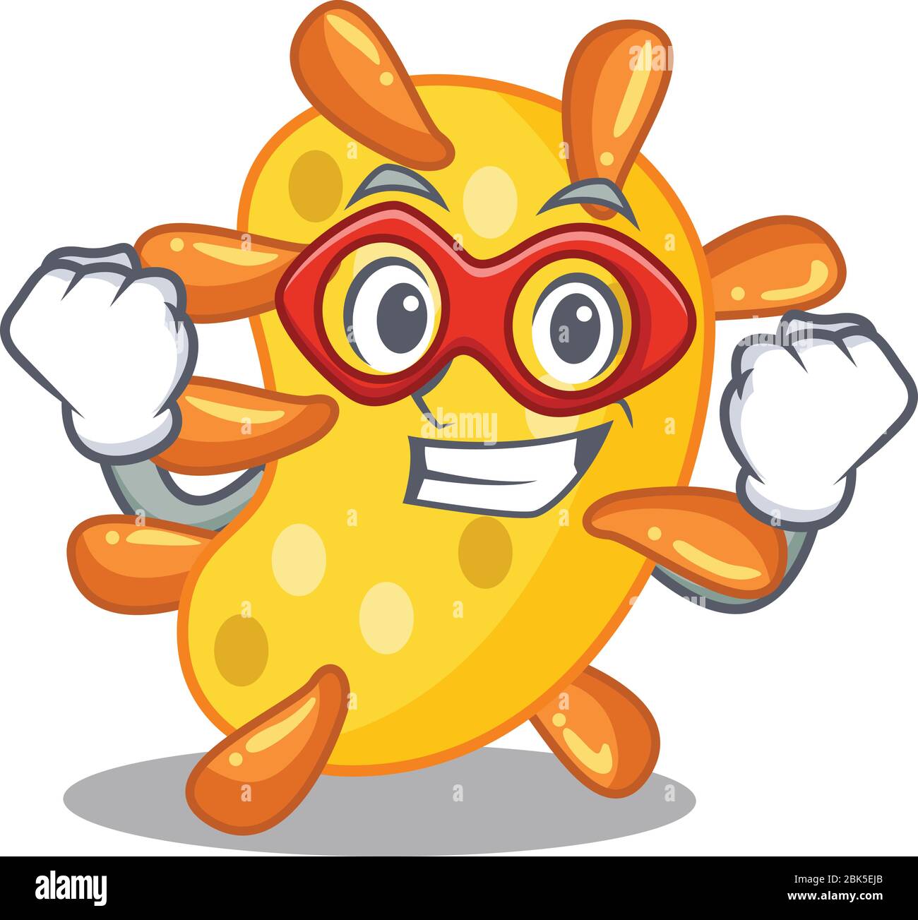 Un personnage de dessin animé de vibrio a joué comme super héros Image ...