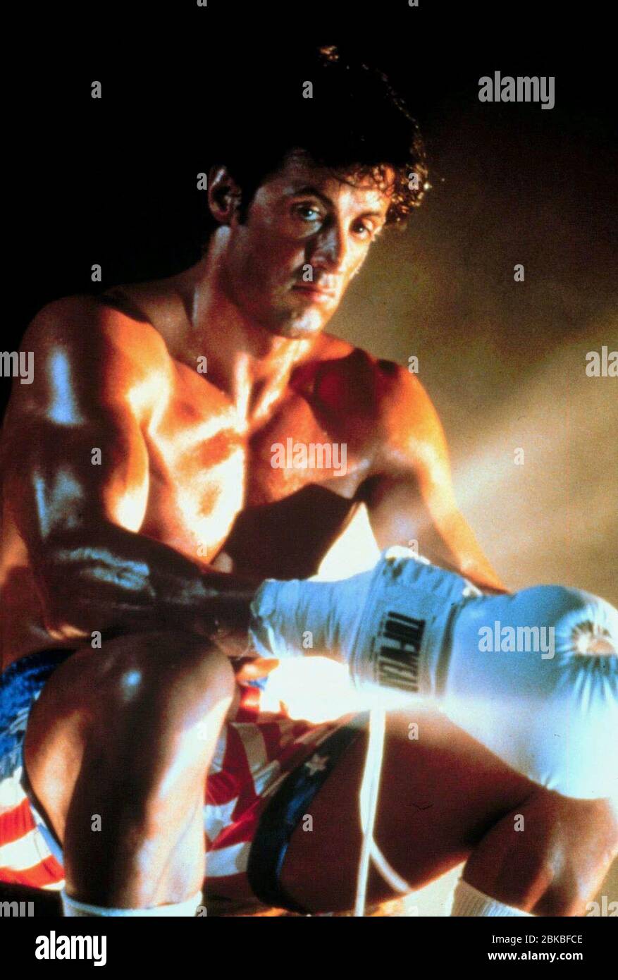 Rocky Iv 1985 Sylvester Stallone Banque d'image et photos - Alamy