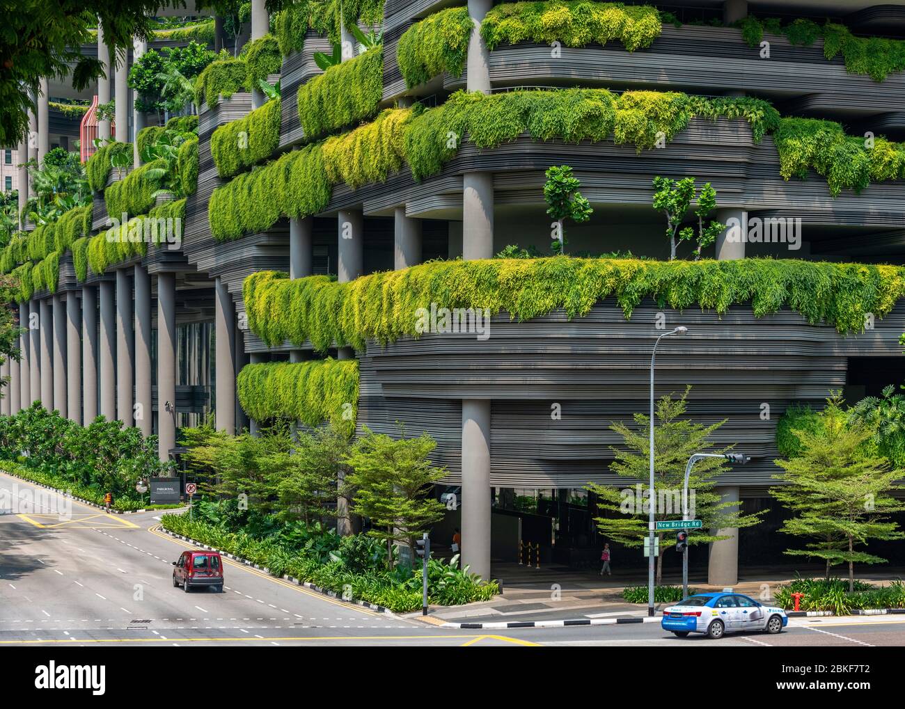 Singapore park royal hotel architecture Banque de photographies et d ...