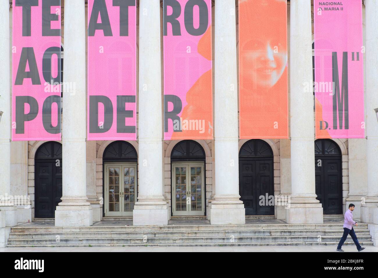 Teatro nacional de dona maria ii Banque de photographies et d’images à ...