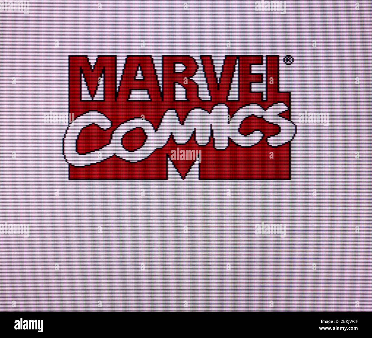 Marvel logo Banque de photographies et d’images à haute résolution - Alamy
