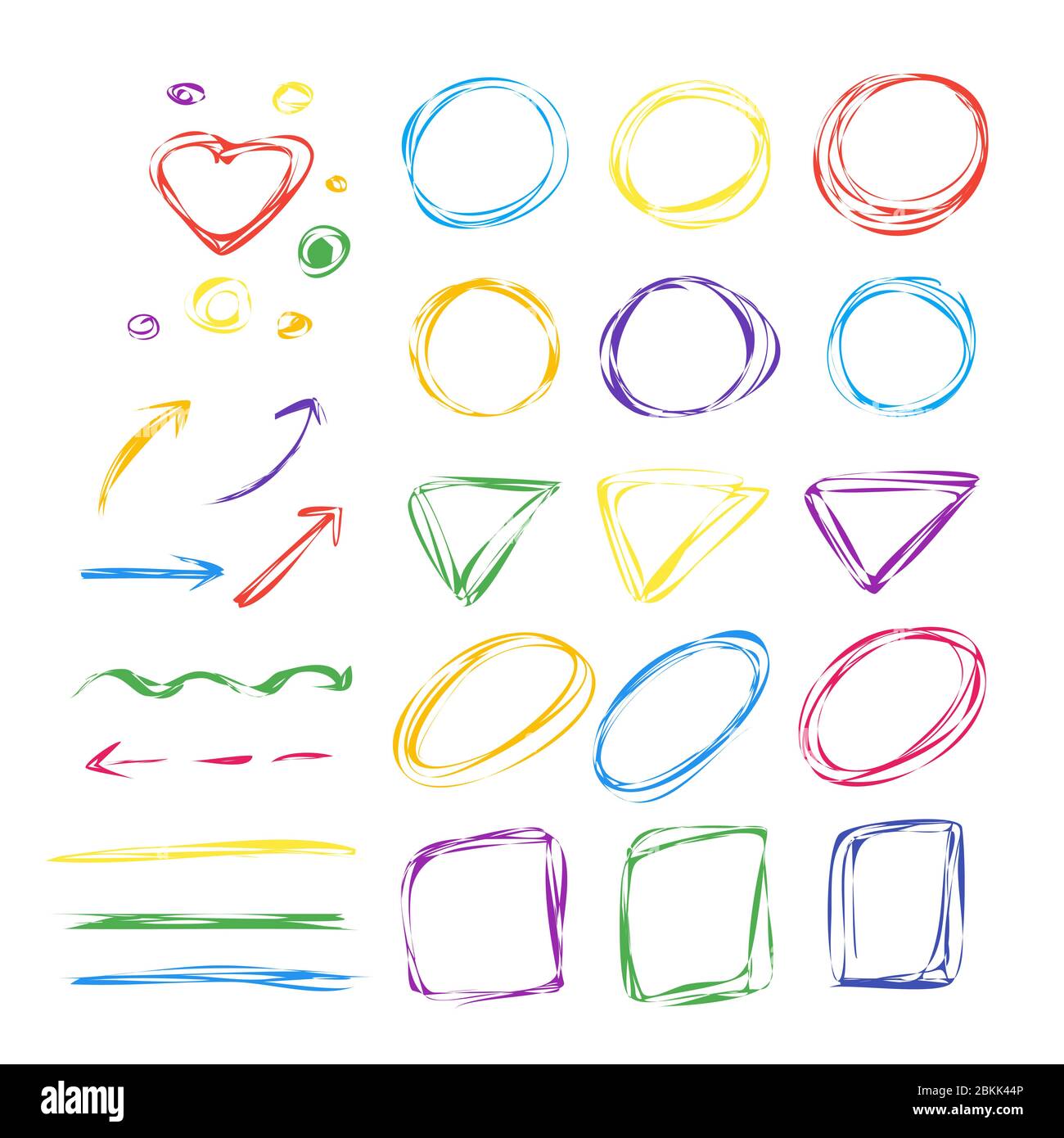 Ensemble d'éléments graphiques pour les infographies. Illustration ...