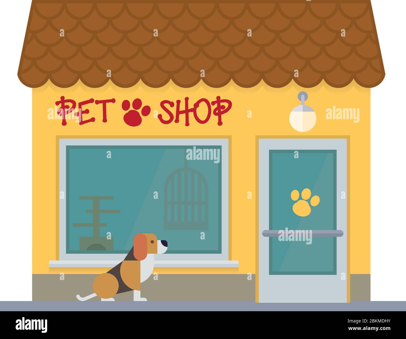 Pet store Banque d'images vectorielles - Alamy