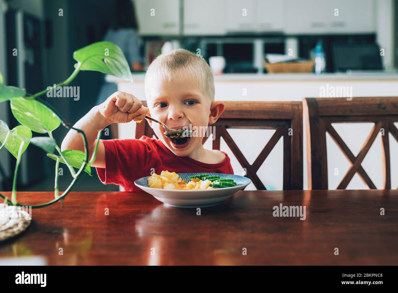 Repas D'enfant Banque d'image et photos - Alamy