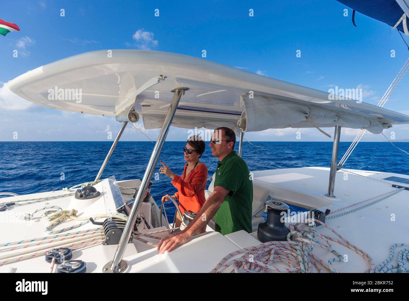 Voilier équipage mer voile Banque de photographies et d’images à haute ...