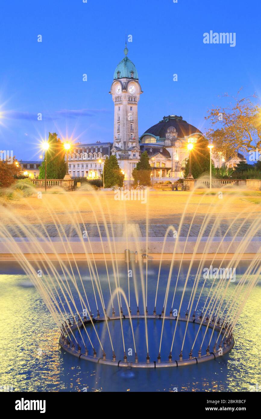France, haute Vienne, Limoges, Limoges la gare bénédictins inauguré en ...