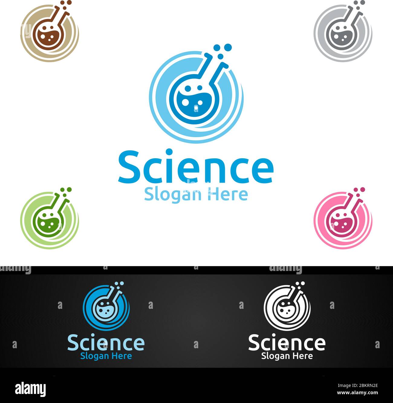 Logo du laboratoire microbiologie Banque de photographies et d’images à ...